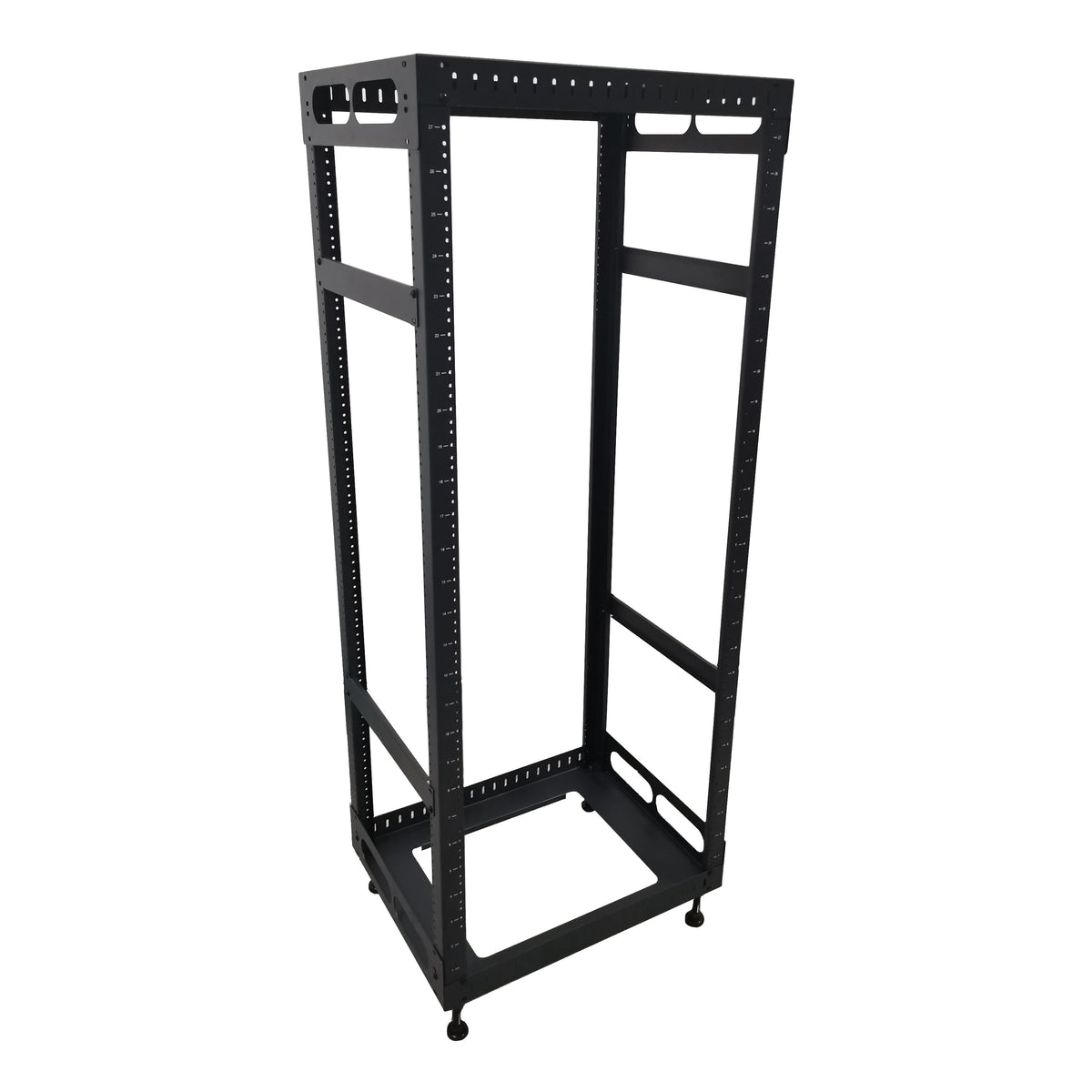27U Open Frame Network Server Rack 50" 4 Post Network Equipment Rack ...