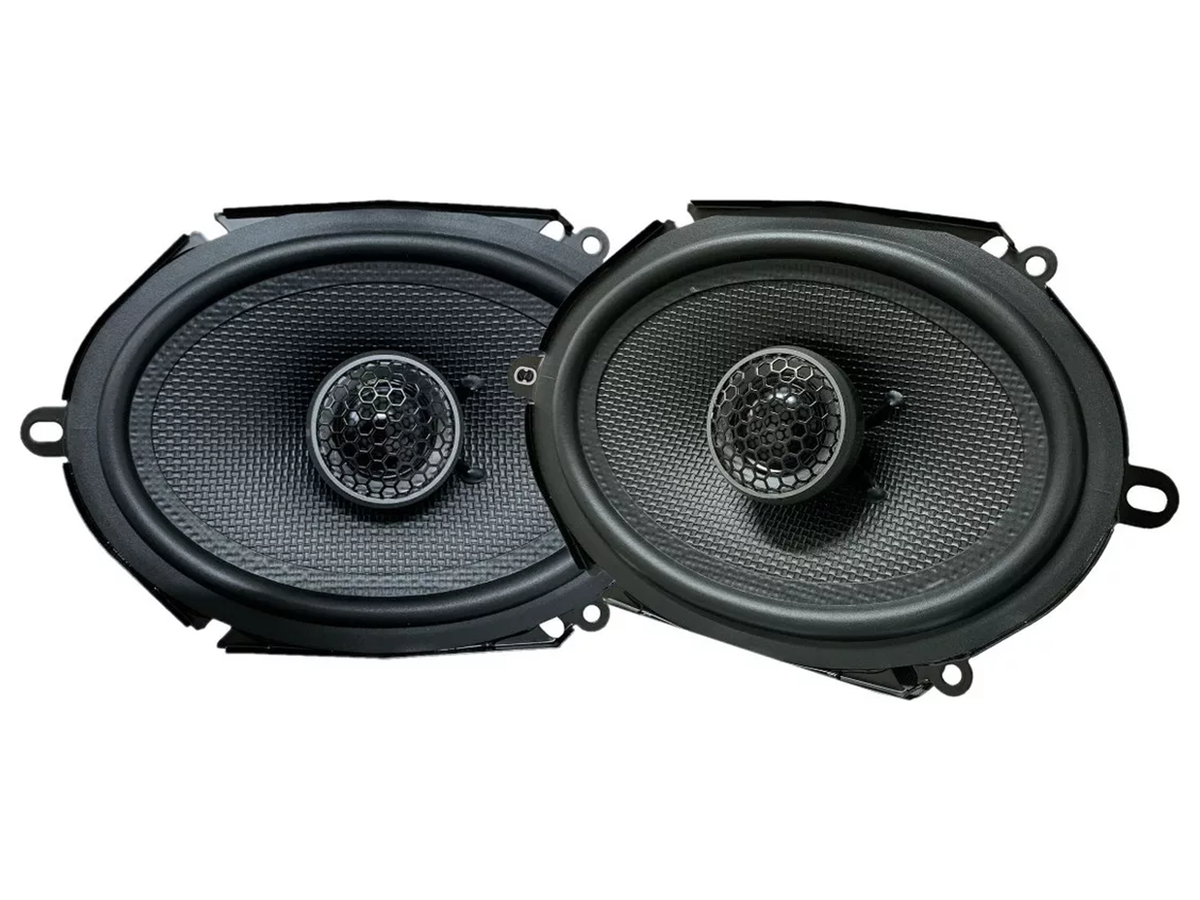 JCPower JC68 JC Series 6"x8" 300 Watts 4 Ohms 2-Way Car Audio Coaxial ...