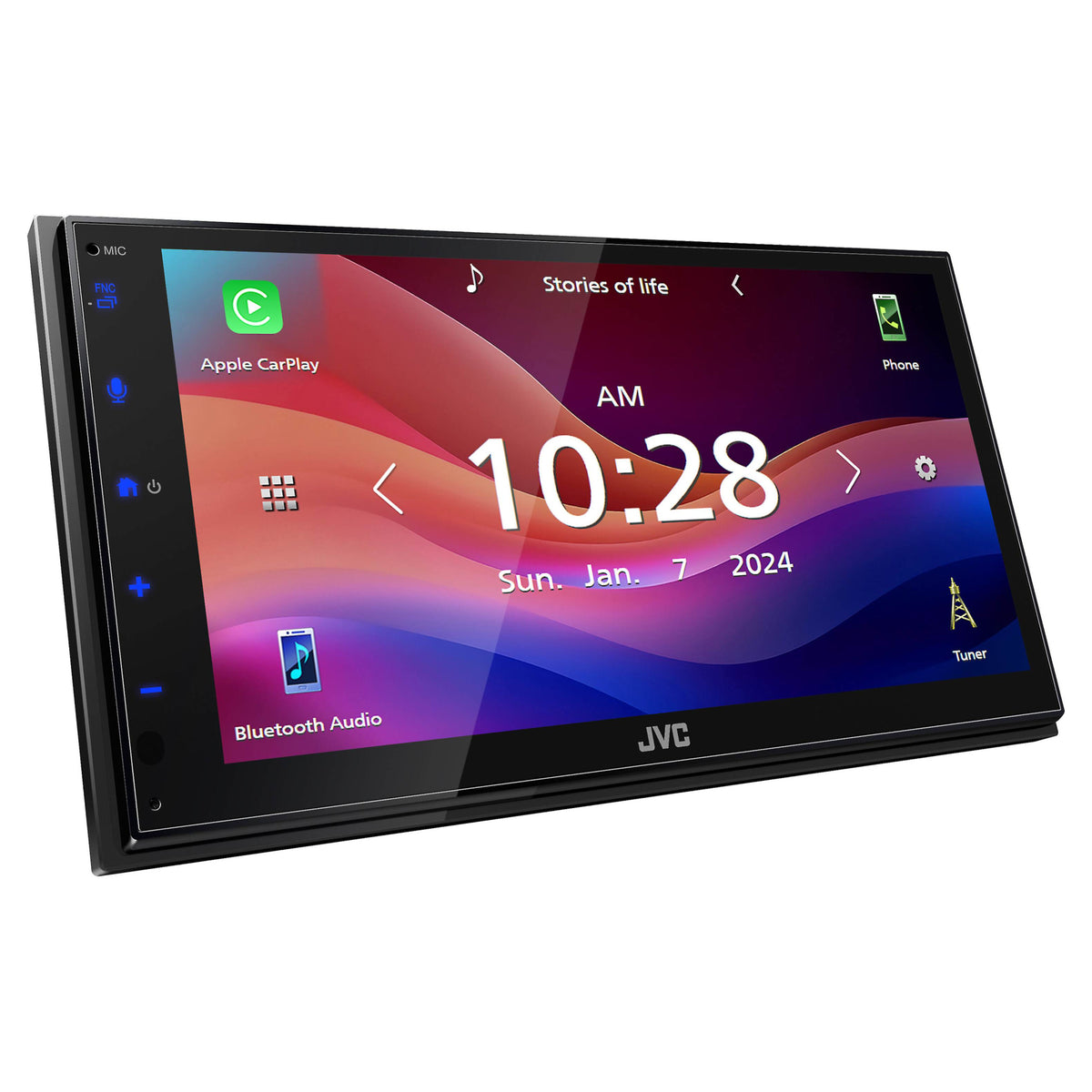 JVC KW-M590BT 6.8" Touchscreen Apple CarPlay Android Auto Multimedia R ...
