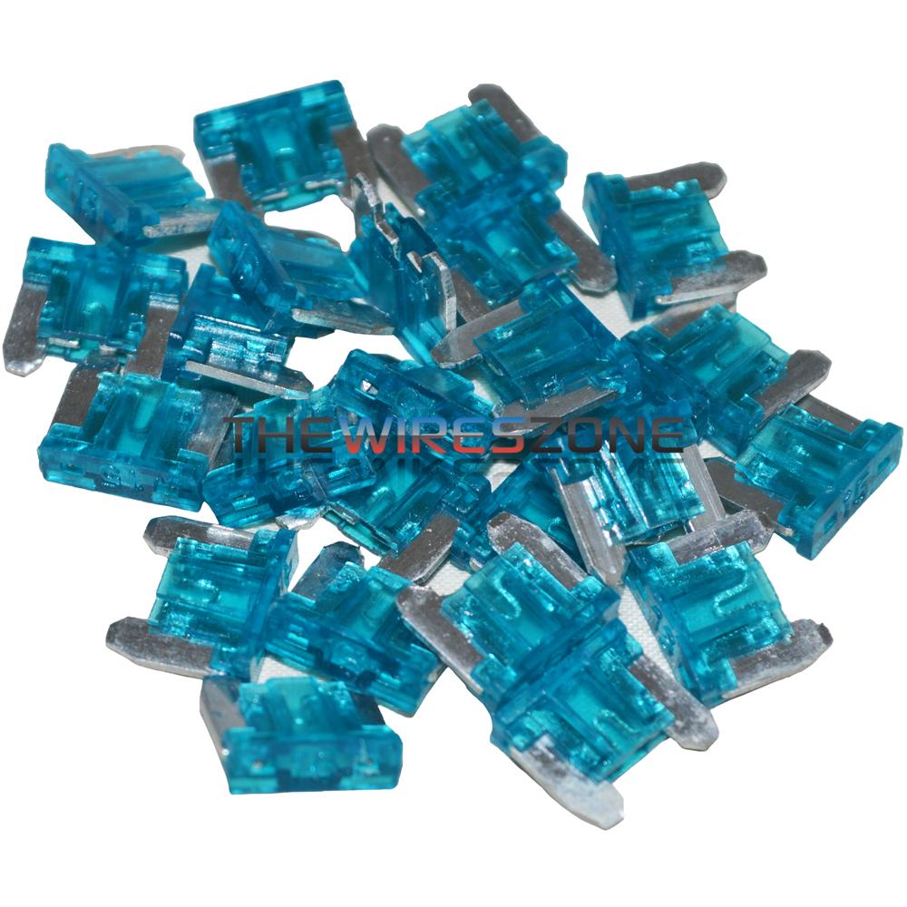 Install Bay ATMLP15-25 Blue 15 Amp Mini Low Profile Fuses — BSA Trading Inc