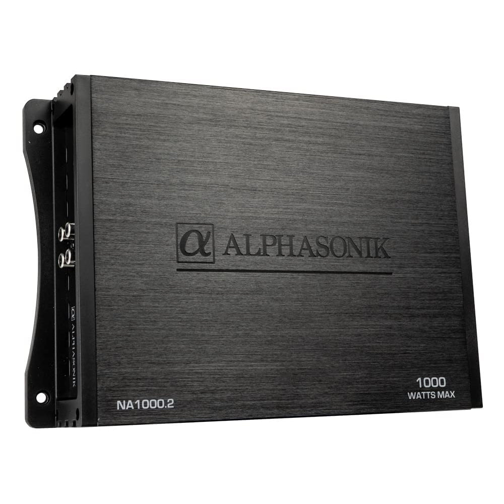 Alphasonik NA1000.2 Neuron Series Class A/B 2-Channel 1000 Watts 4 Ohm ...