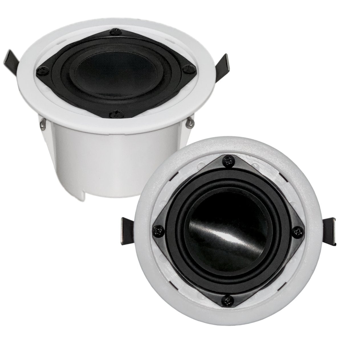 Earthquake Sound ECS 4.0 Edgeless Ultra Compact 4-inch In-Ceiling Spea ...