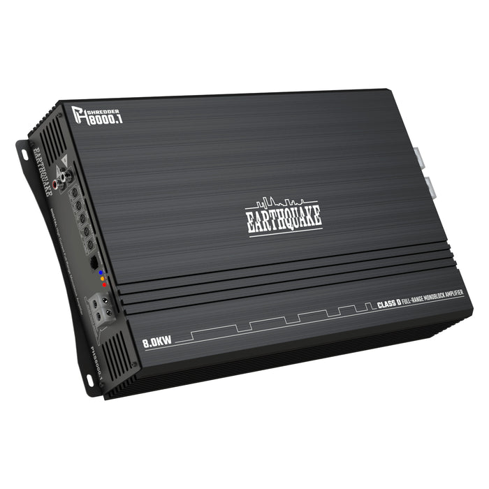 Earthquake Sound PHS8000.1 Class-D Full Range Monoblock 8000W Car Audi ...