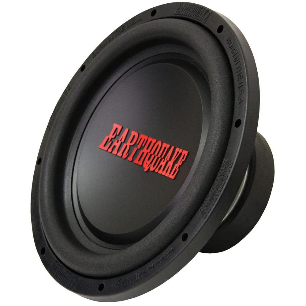 Earthquake Sound TREMOR-X104 X Series 10" 1000W Max Single 4 ohm Subwo ...