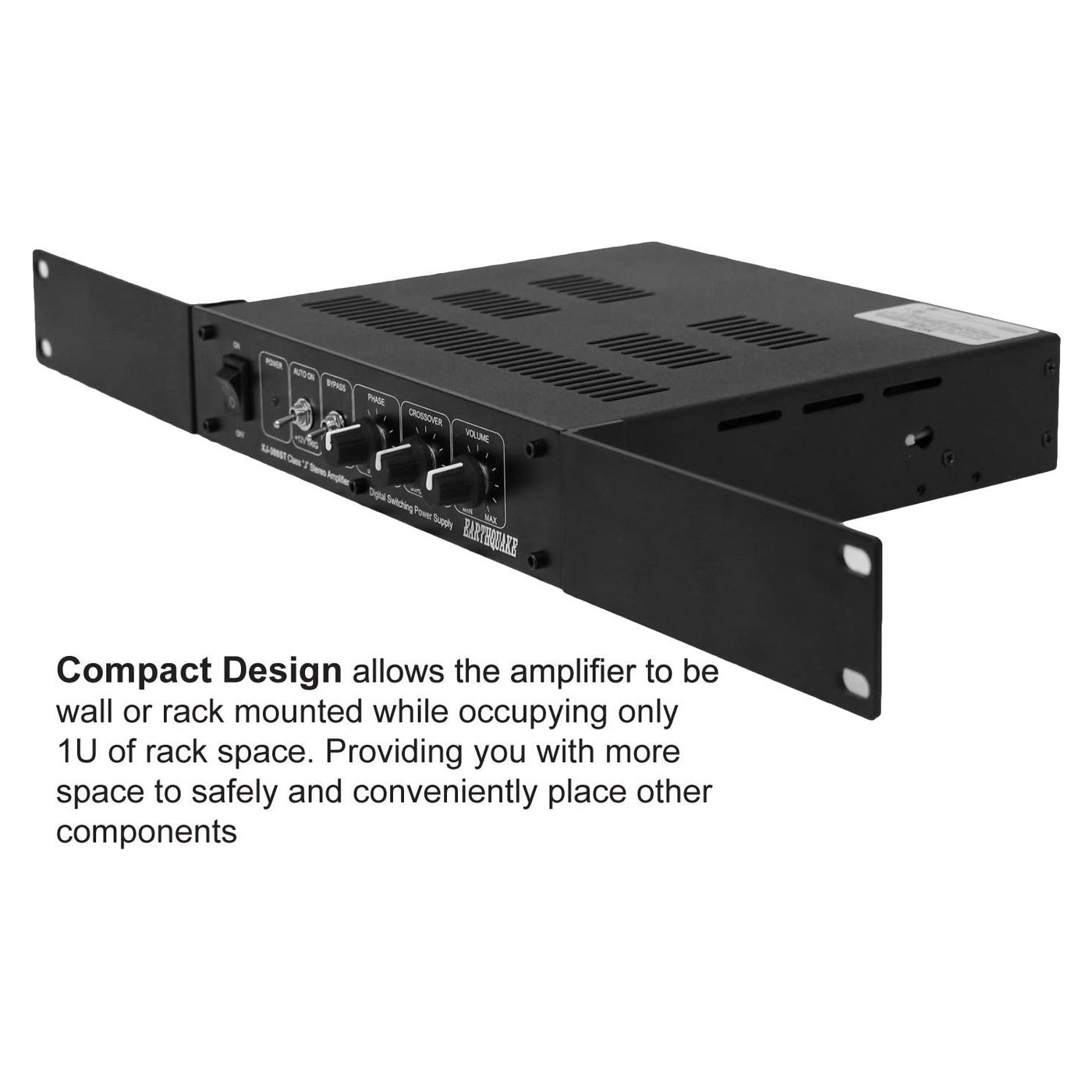 Earthquake Sound XJ-300ST Compact 320W RMS 8 Ohms Class J Stereo ampli ...