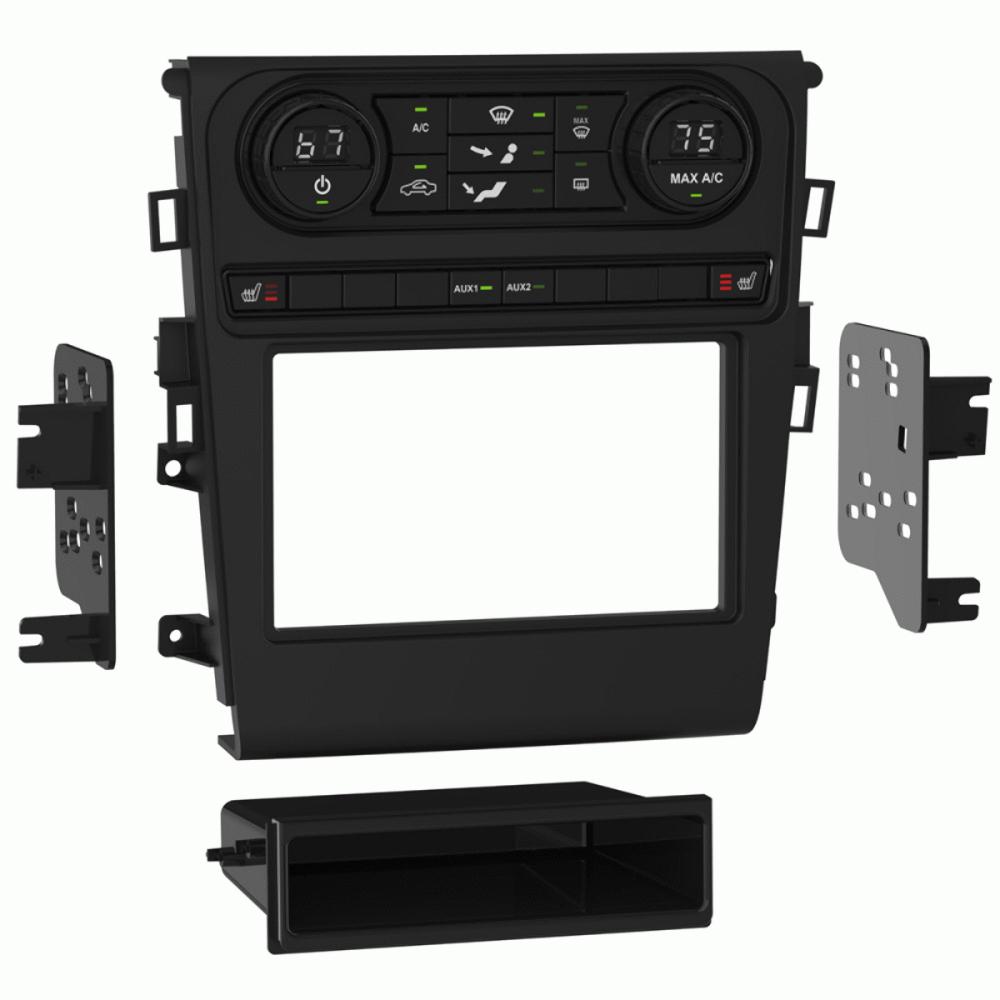 Metra 99-5854B Single or Double DIN Dash Kit for Ford Fusion 2015-2017 ...