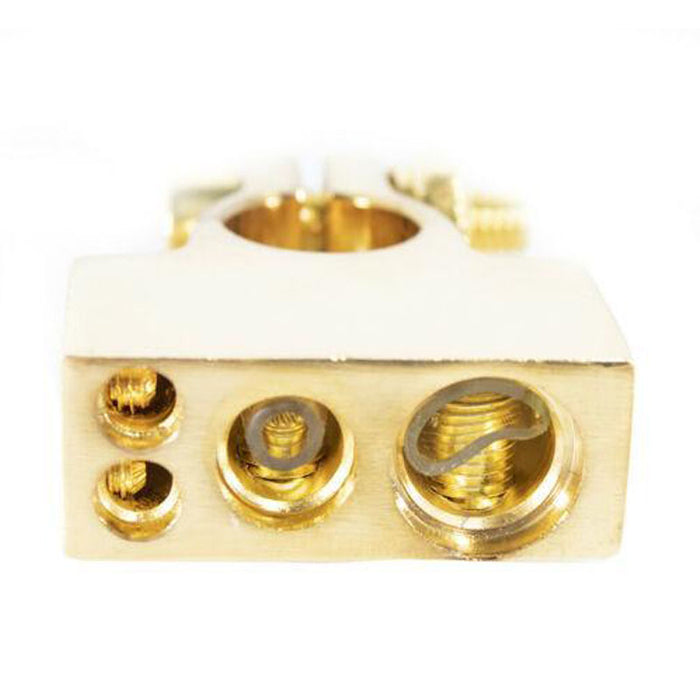 Raptor R4BTP Heavy-Duty Positive Battery Terminal 1/0 4 & (2) 8 Gauge ...