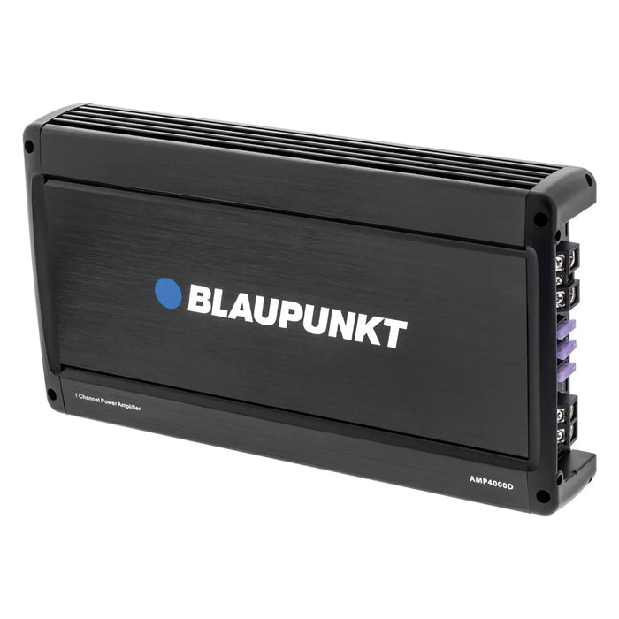 Blaupunkt AMP4000D 4000 Watts Max Monoblock Class D Car Amplifier with ...
