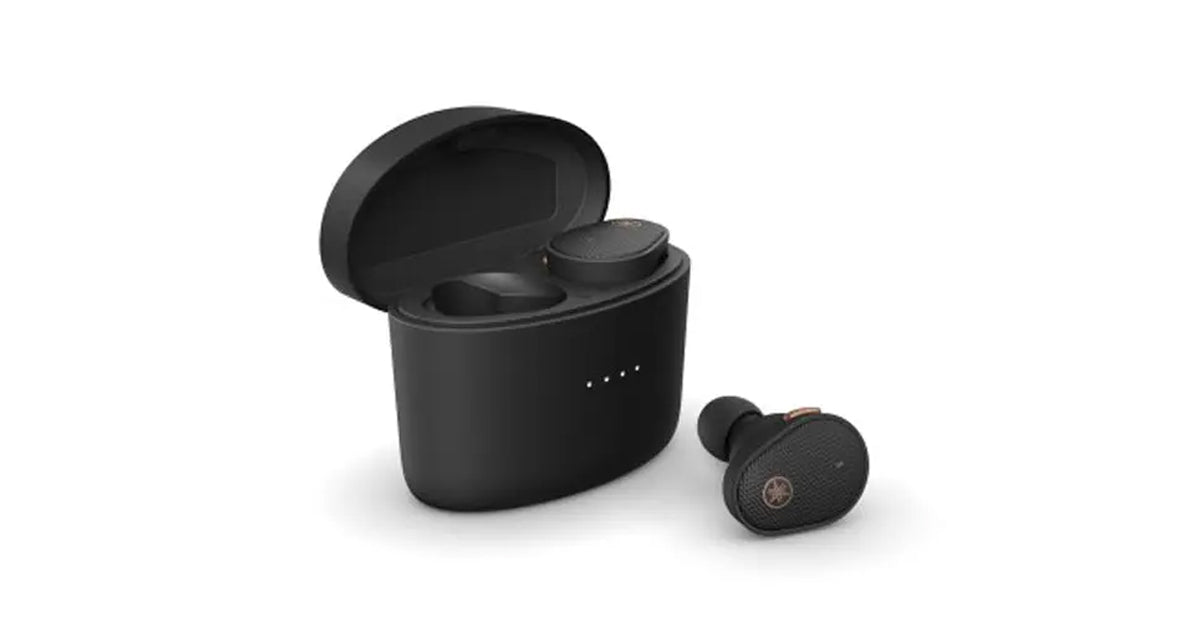 Yamaha TW-E5B True Wireless Bluetooth Earbuds IPX5 30 Hours Battery Li ...